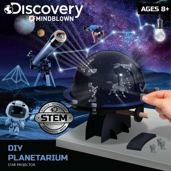 Discovery | Toys | Discovery Mindblown Diy Planetarium Star Projector ...